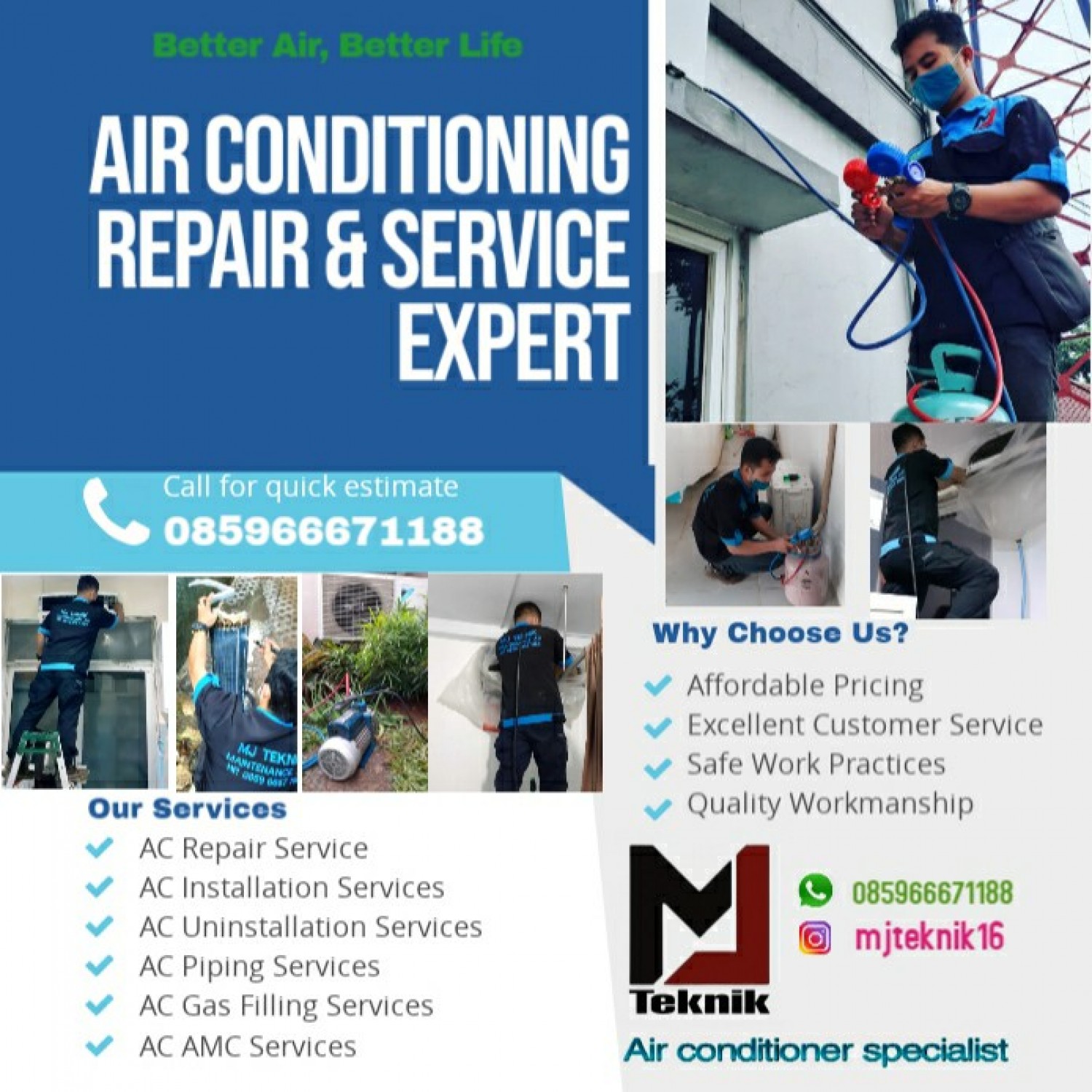 SERVICE AC CIPUTAT,CUCI AC CIPUTAT MURAH