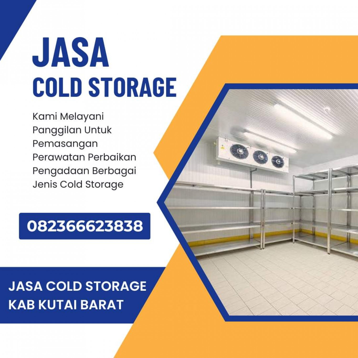 Jasa Pembuatan Cold Storage Kutai Barat