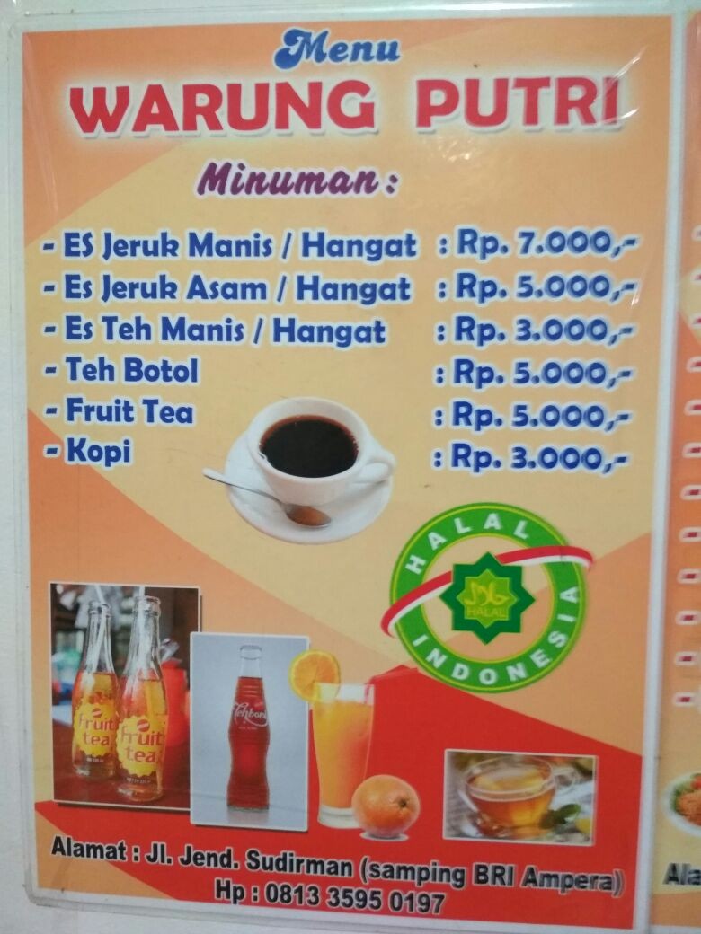 WARUNG PUTRI - Toboali Bangka Selatan